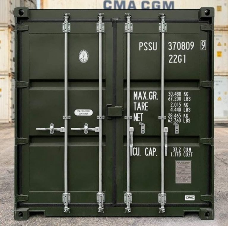 20ft Standard Shipping Containers | Miami Conex Depot Conex Containers
